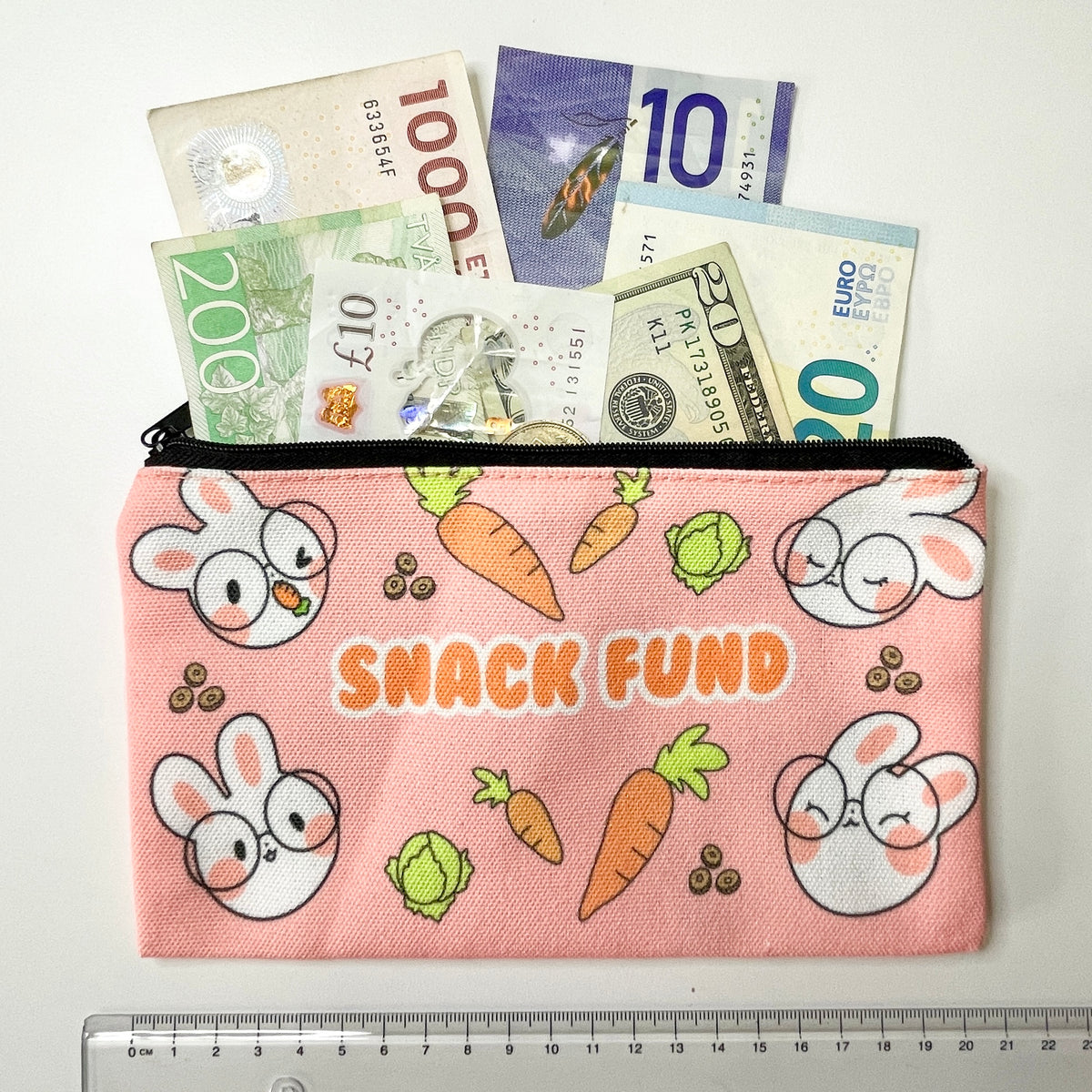 Snack Fund Note Wallet – mintandapple US