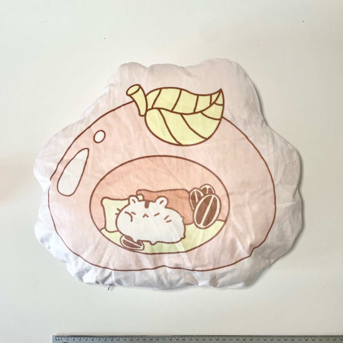 Peachy Hamster Plush Cushion Cover – mintandapple US